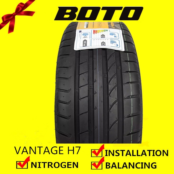 BOTO VANTAGE H7 tyre tayar tire (With Installation) 245/45R19 CLEAR STOCK | Shopee Malaysia