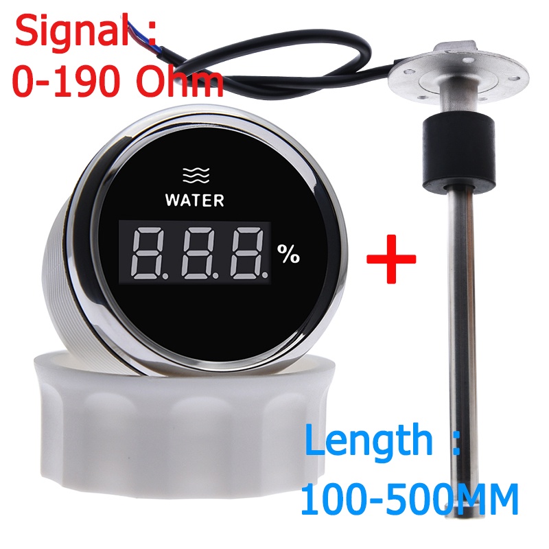 Digital Water Level Gauge 100-500mm Water level sensor 0-190 ohm Fit ...