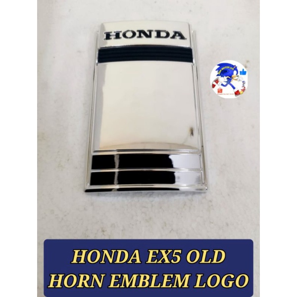 HONDA EX5 DREAM/DREAM(OLD)/ EX5/EX5 HI POWER/EX5 HIGH POWER model HORN LOGO COVER PENUTUP EMBLEM ...