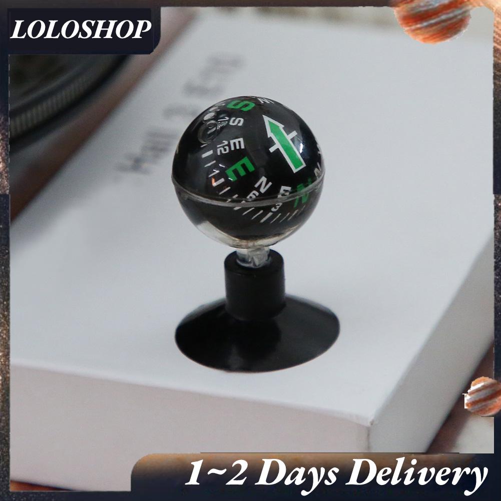 Loloshop Mini Portable Compass Car Boat Truck Flexible Navigation Plastic Shell Ball Dashboard ...