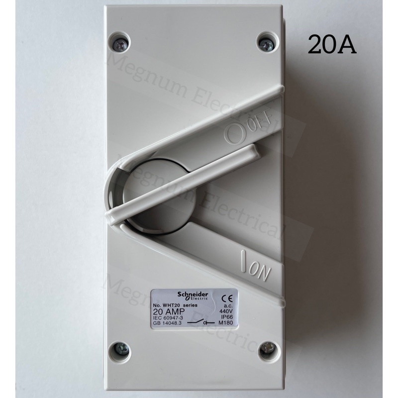 Schneider Kavacha 3Pole Weatherproof Isolator｜20A/35A/63A｜ | Shopee Malaysia