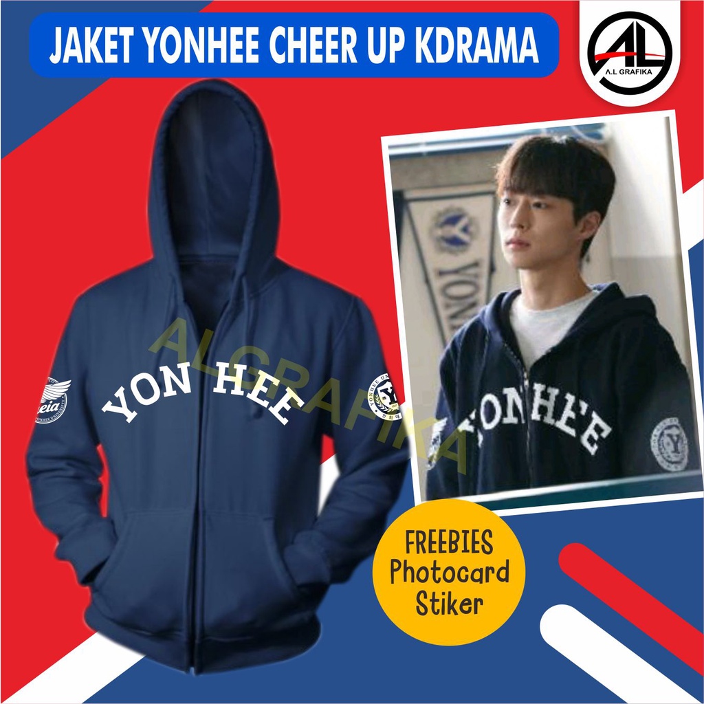 Yonhee UNIVERSITY CHEER UP KDRAMA BAE IN HYUK JACKET | Shopee Malaysia