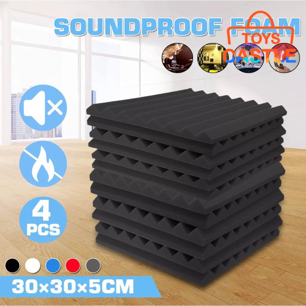 [Fast Shipping]Soundproof Sponge Studio Pyramid Sound Stop Absorption ...