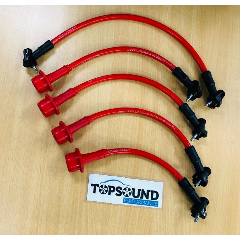 Toyota UNSER Arospeed Triple Core 10.2mm Ignition Plug Cable | Shopee ...