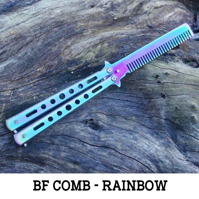 Promo 🔥Metal Steel Butterfly Train Comb Series(Untuk Belajar Main ...