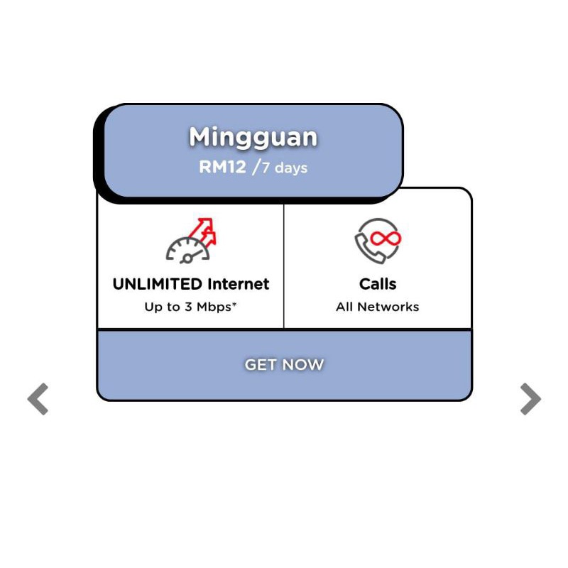 Simkad Halo Telco (Plan Mingguan) | Shopee Malaysia