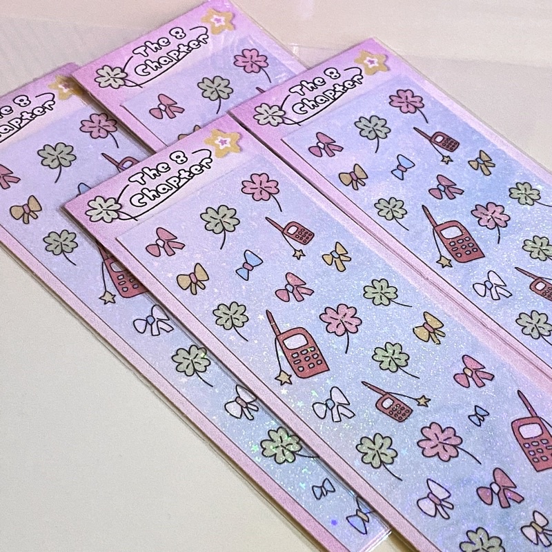 the 8 chapter | clover topia | stickers clover phone call ribbon ...