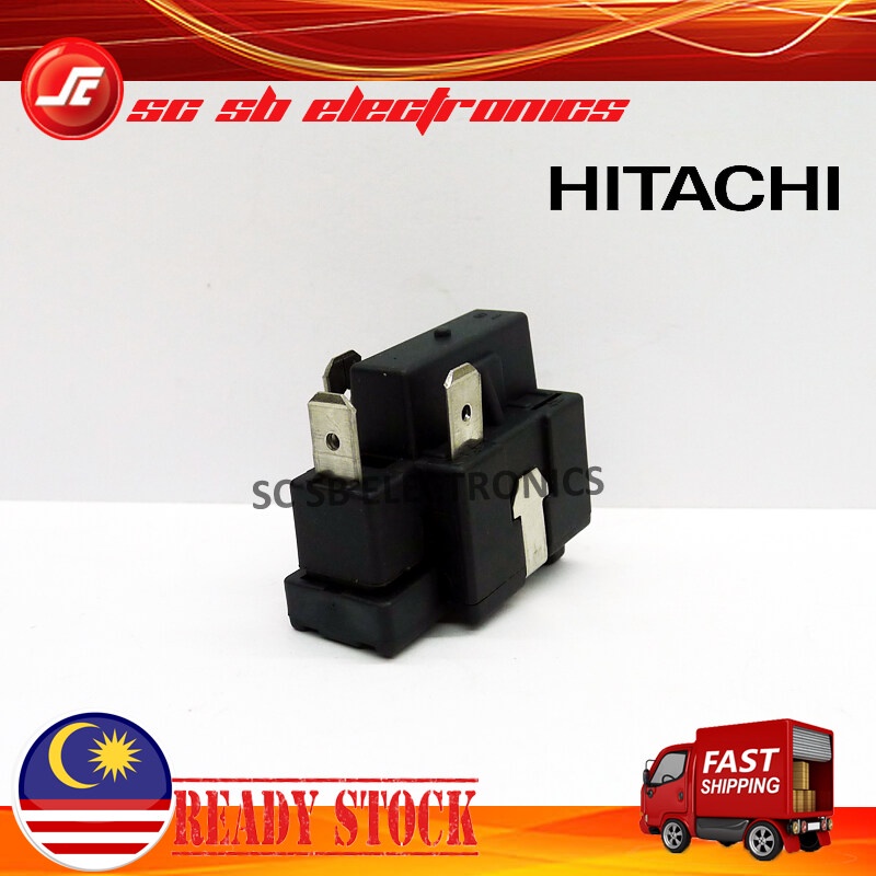 HITACHI REFRIGERATOR / FRIDGE / FREEZER PTC STARTER RELAY / COMPRESSOR ...