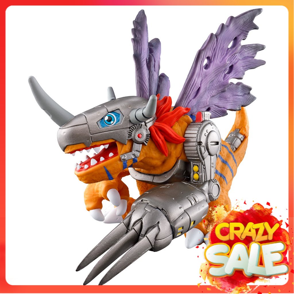 BANDAI THE DIGIMON DYNAMOTION METALGREYMON Figure Original BANDAI ...