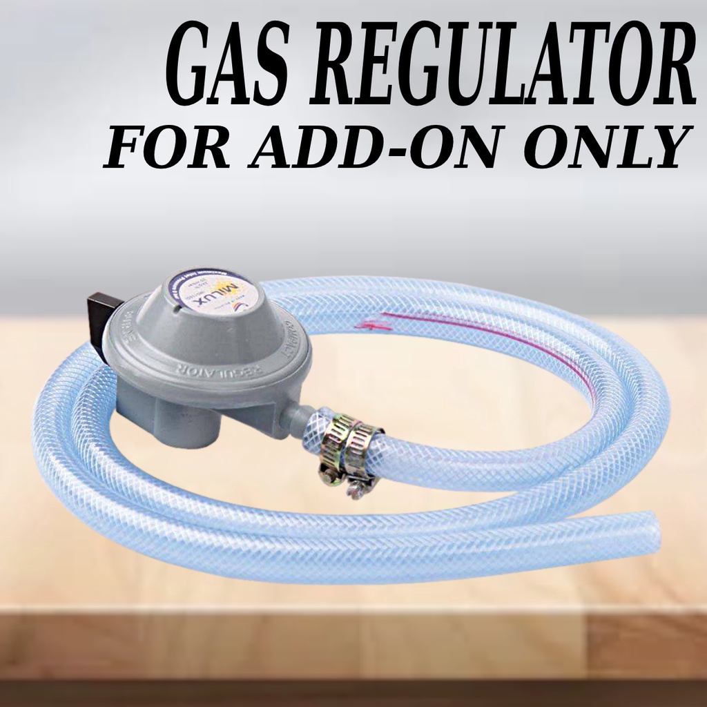 GAS REGULATOR LPG (Low Pressure) WITH PIPE [No sell Separately] Only ...