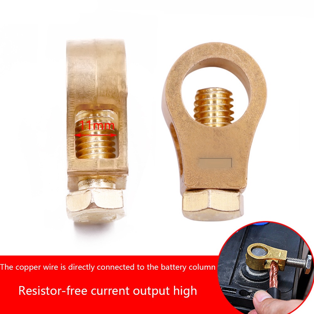 Car Battery Terminal Wire Cable Clamp Top Quick Post Terminal Positive ...