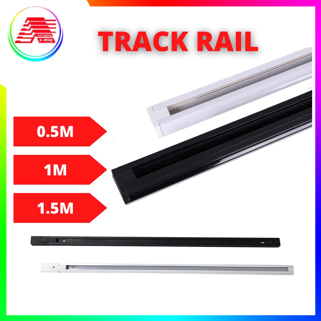 Rail Track Aluminium @ Copper 0.5M/1M/1.5M Track Rail for Track Rail ...