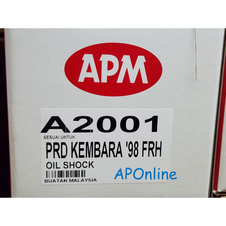 (APM) Perodua Kembara 1998 Shock Absorber (Oil/Gas) | Shopee Malaysia