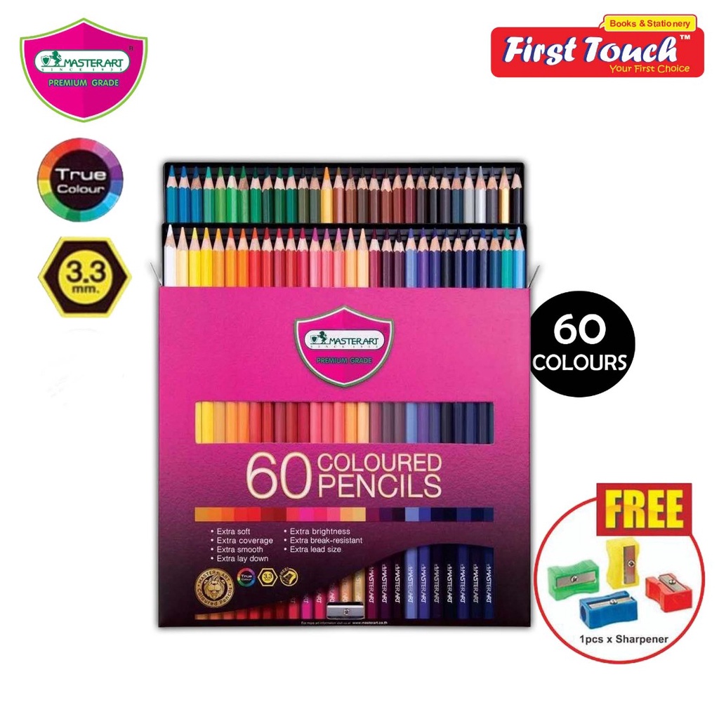 Colour Pencil MASTERART Series Colour Pencil 24/36/48/60/100/124 ...