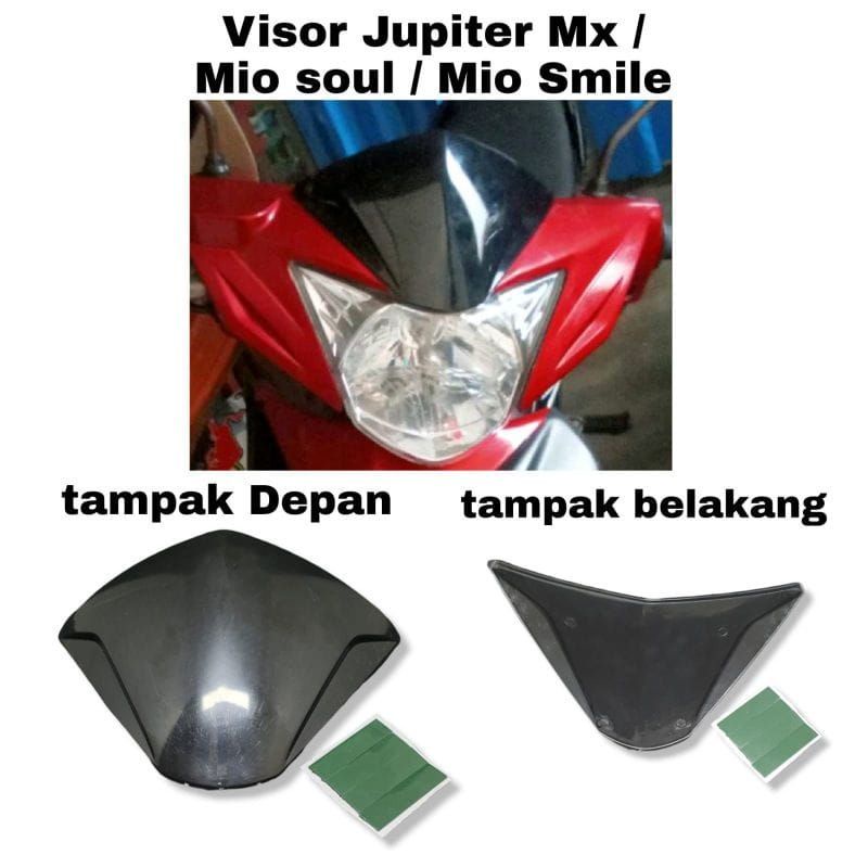 Jupiter MX JUPITER Z MIO SMILE PNP PLUS DOUBLE TIP ANTI-SHARP VISOR | Shopee Malaysia
