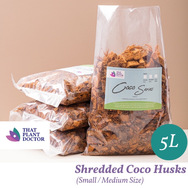 Shredded Coco Husks (Small / Medium Size) (1-3cm) (5L) | Shopee Malaysia