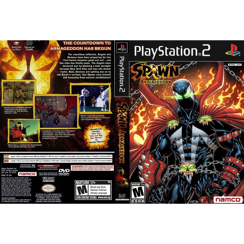 PS2 CD DVD GAMES ( Spawn: Armageddon ) English Version | Shopee Malaysia