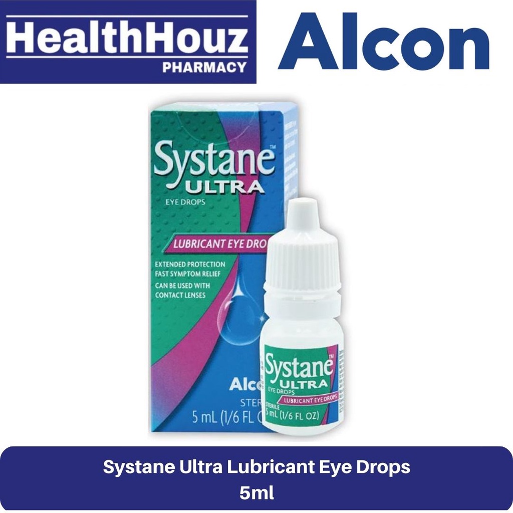 ALCON Systane Ultra Lubricant Eye Drops - 5ml | Shopee Malaysia