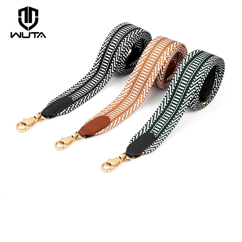 WUTA Canvas Shoulder Cotton Webbing Strap for Kelly Bags (110cm ...