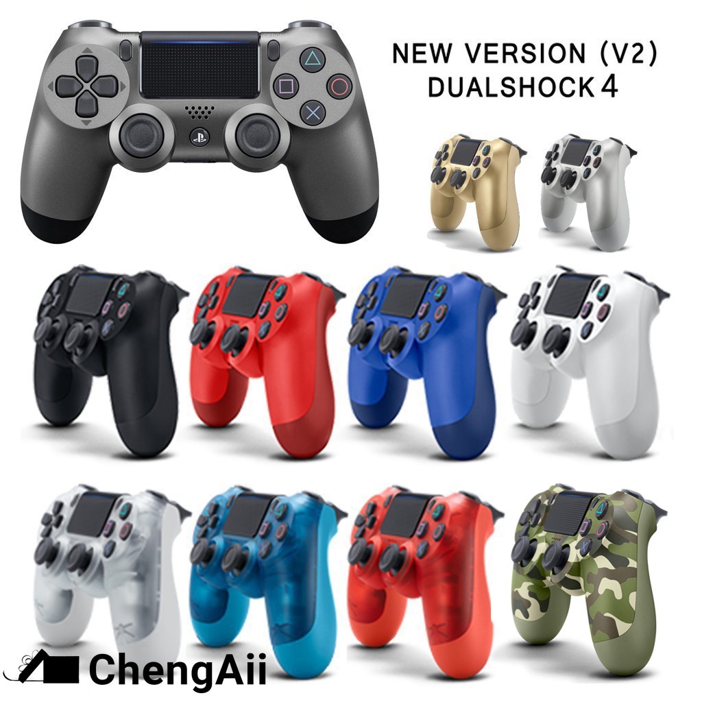 DualShock Controller 4 Game Joystick Version 2 Support PC | Shopee Malaysia