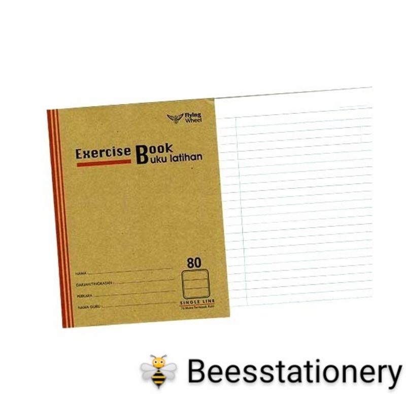 80 pages Exercise book/buku latihan | Shopee Malaysia