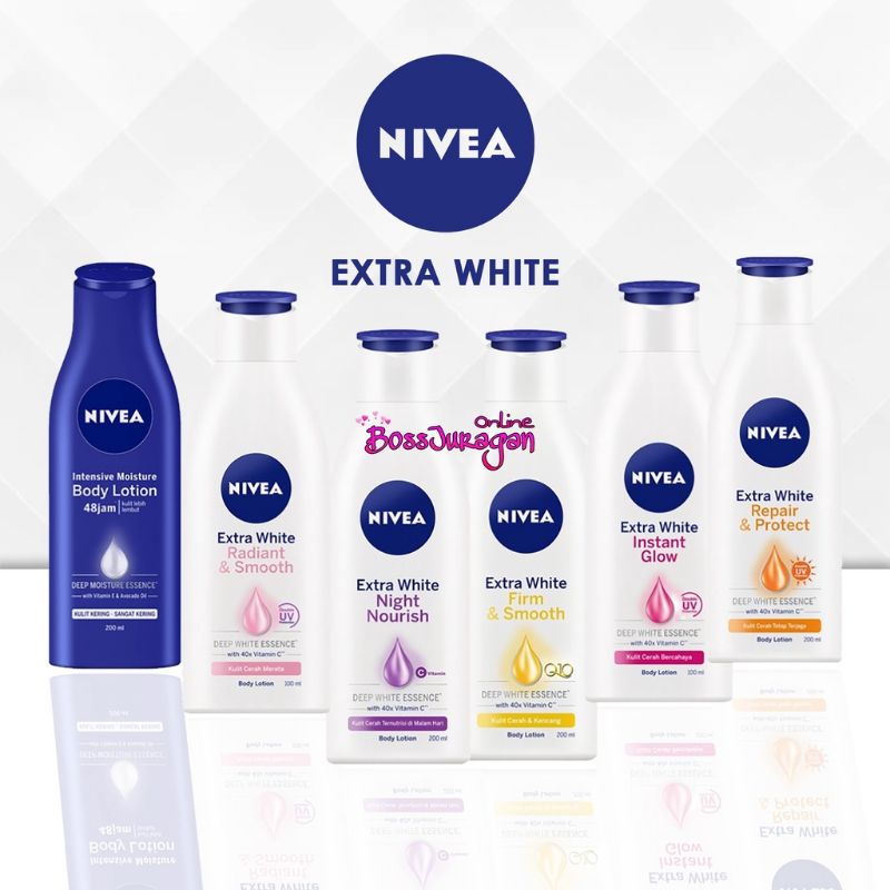NIVEA Extra White Body Lotion 100ml / 200ml | Shopee Malaysia