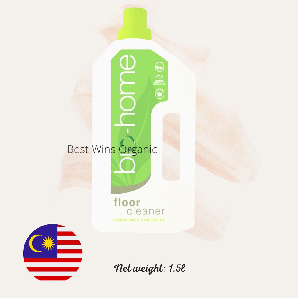 BIO-HOME FLOOR CLEANER LEMON GRASS AND GREEN TEA 1.5L | Shopee Malaysia