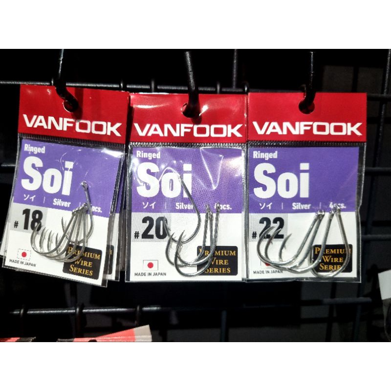 VANFOOK RINGED SOI HOOK🇯🇵🇯🇵 | Shopee Malaysia