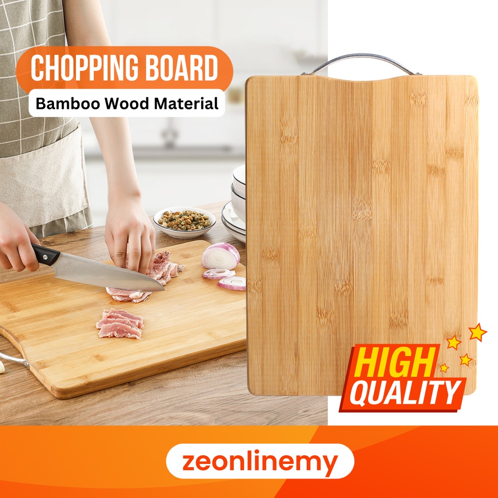 Bamboo Chopping Boards Wooden Cutting Board Papan Pemotong Kayu ...