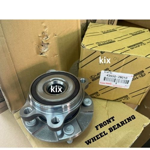 ORIGINAL TOYOTA FRONT WHEEL BEARING 43450-28010 VELLFIRE ANH20 2.4cc ...