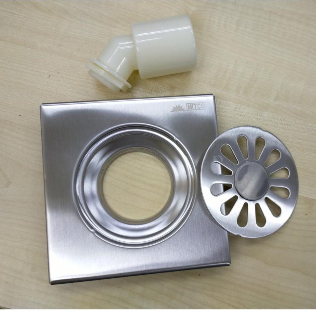 6"X6" Stainless Steel Grating Floor Trap Cover Drain Anti Cockroach ...