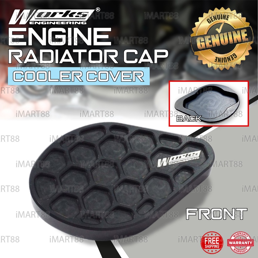 Works Engineering Aluminum Radiator Cap Cooling Cover Universal ...