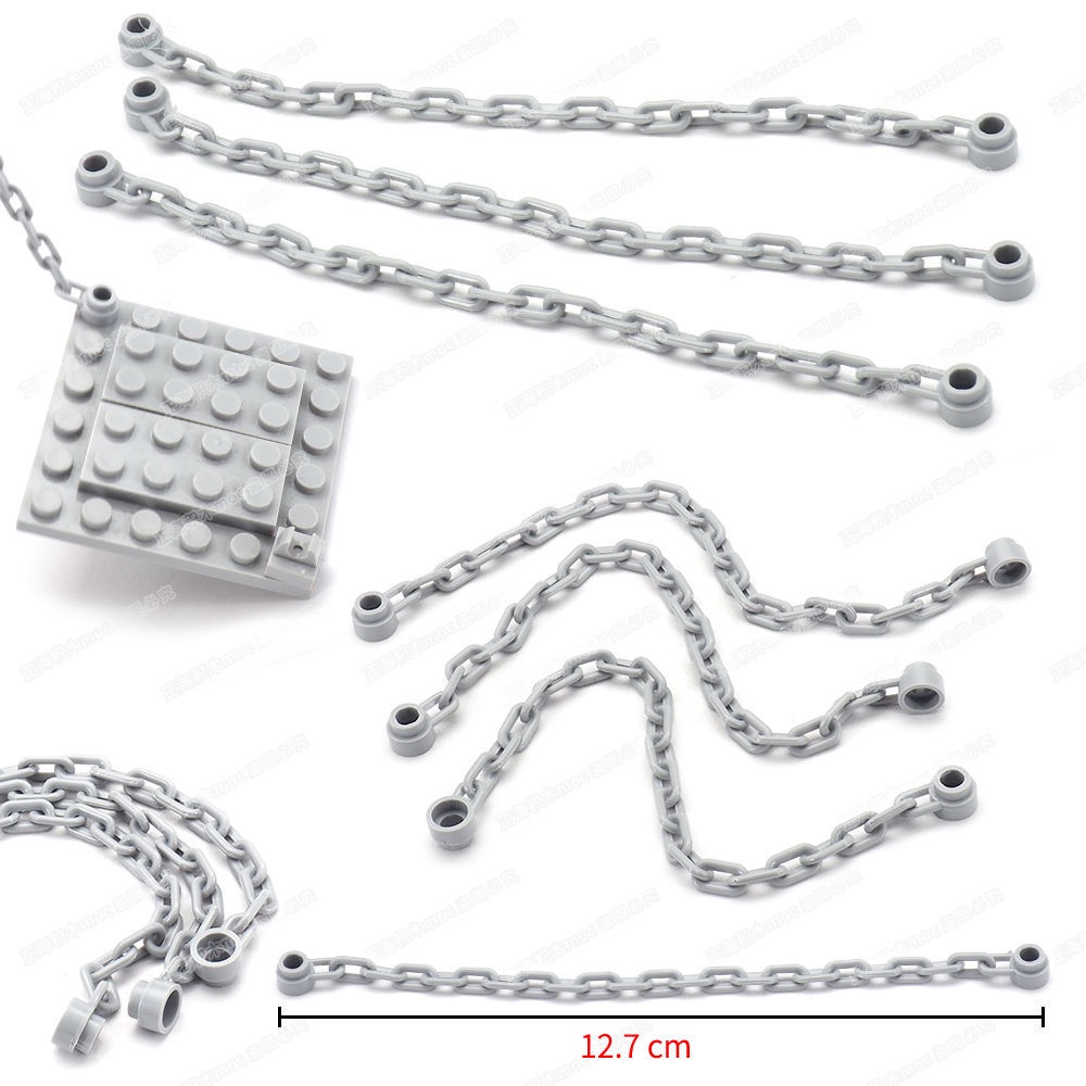 Iron Chain 6 Pieces 1x16 Length 30104 Building Blocks Small Particles ...