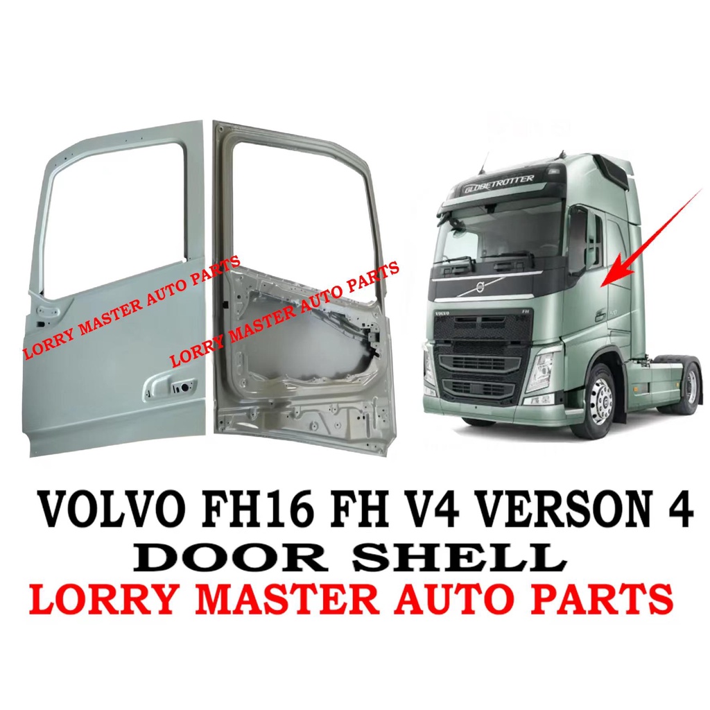 J19S14 DOOR SHELL VOLVO FH16 FH V4 VERSON 4 LORRY TRUCK AKSESORI ...