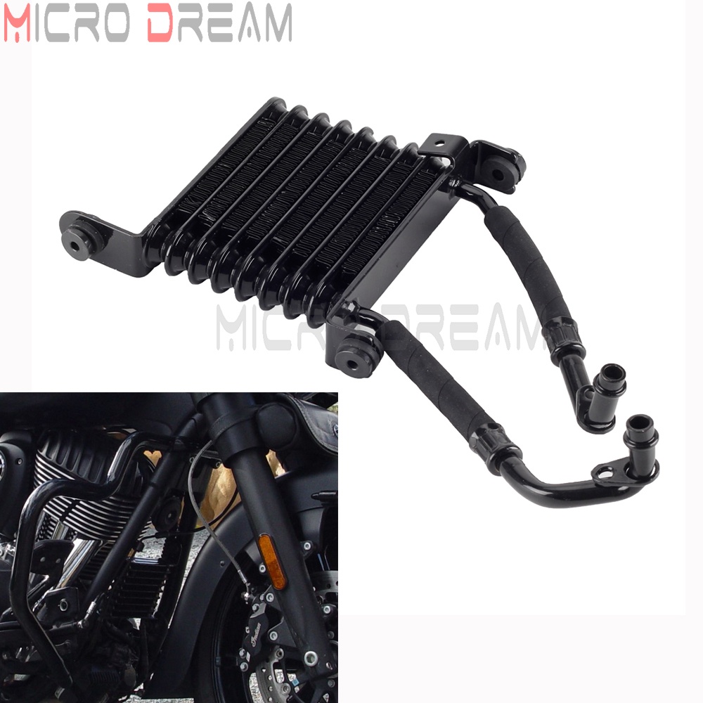 For Indian Vintage Springfield Dark Horse Engine Oil Cooler Cooling ...