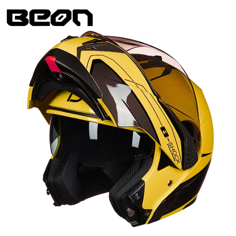 BEON-b700 high quality motorcycle helmet double lens modular flip ...