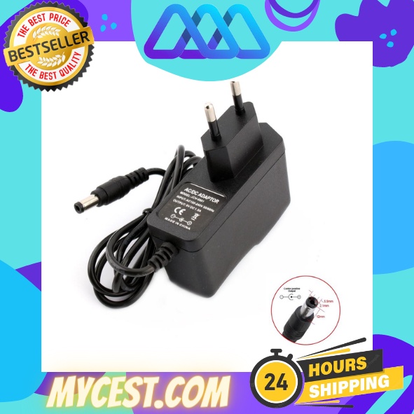 AC 100V-240V Converter Adapter DC 9V 1A Power Supply | Shopee Malaysia