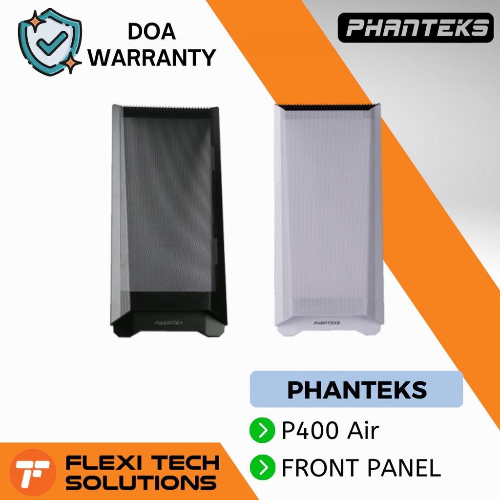 Flexi Tech PHANTEKS P400 Air Front Panel Improve Airflow Black / White ...