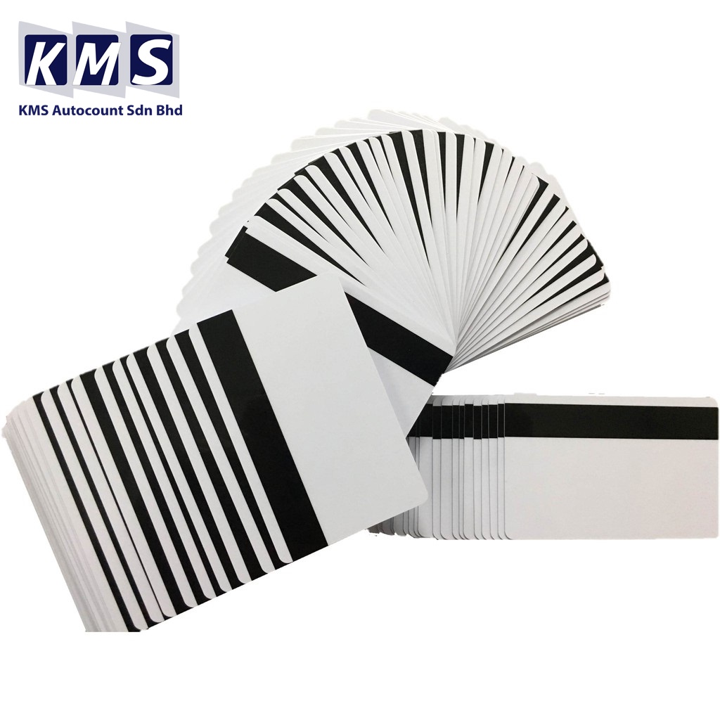 PVC BLANK MAGNETIC STRIPE PLASTIC CARD (HICO) 100PCS++ | Shopee Malaysia