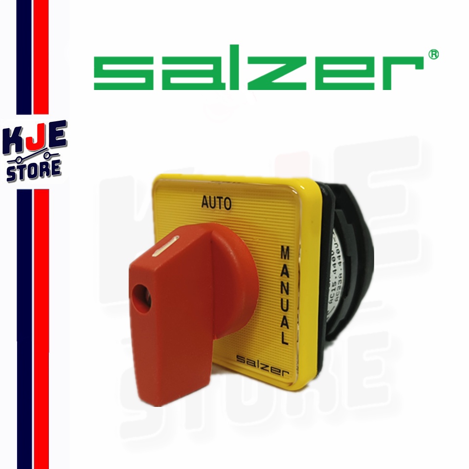 Salzer Auto Manual 16A 1 Pole S/S with Jumper 48x48 - SZR-S1661037-A ...