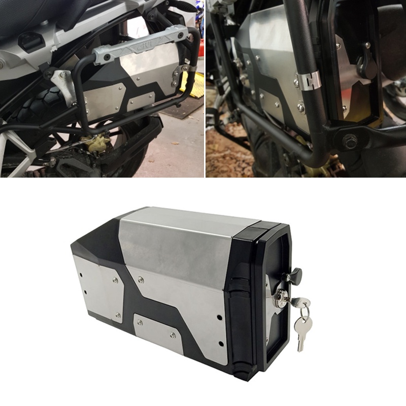 All New Decorative Aluminum Box Toolbox 4.2 Liters R1200GS LC Tool Box ...