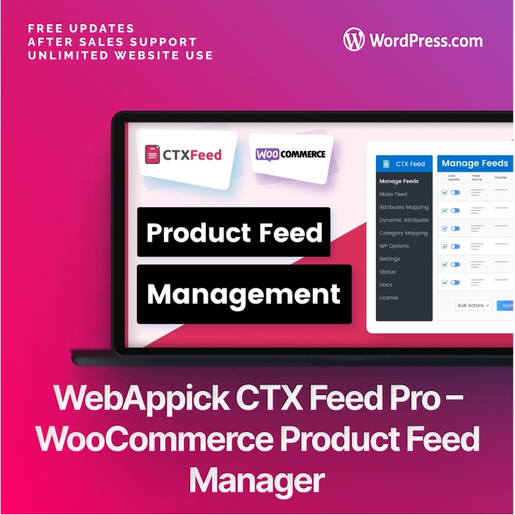 Webappick Ctx Feed Pro Woocommerce Product Feed Manager Wordpress Pro Plugin Shopee Malaysia 
