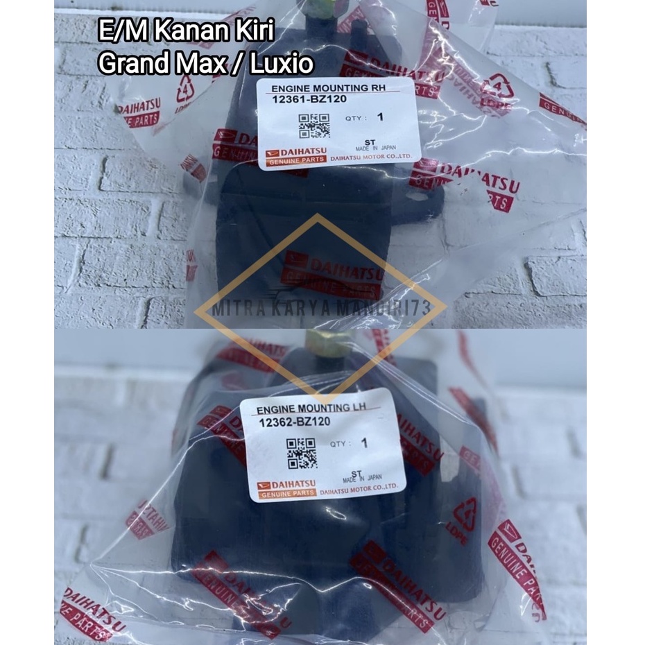 MESIN Engine MOUNTING GRAN MAX SET-PANGKON ENGINE Right Left GRAND MAX ...
