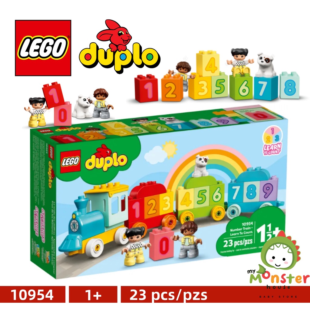 LEGO Duplo 10954 Number Train - Learn To Count 100% Original Lego ...