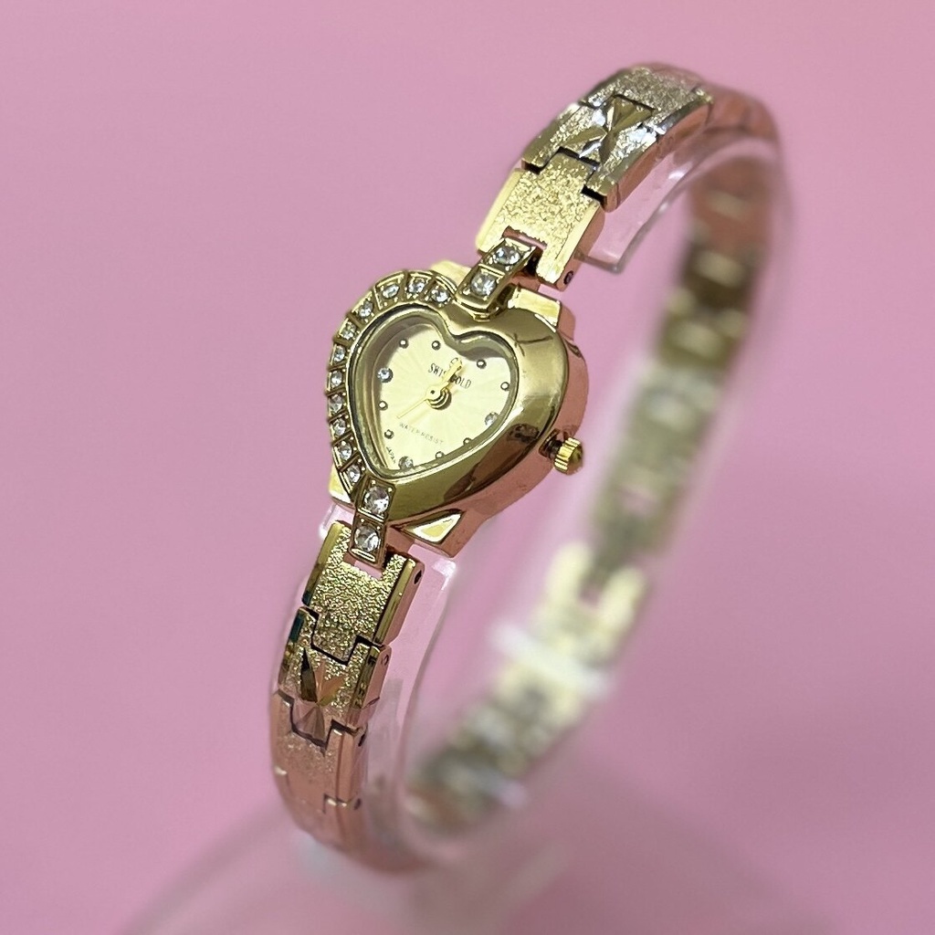 Jam Tangan Emas Perempuan Jam Wanita Waterproof Gold Wacth For Women ...