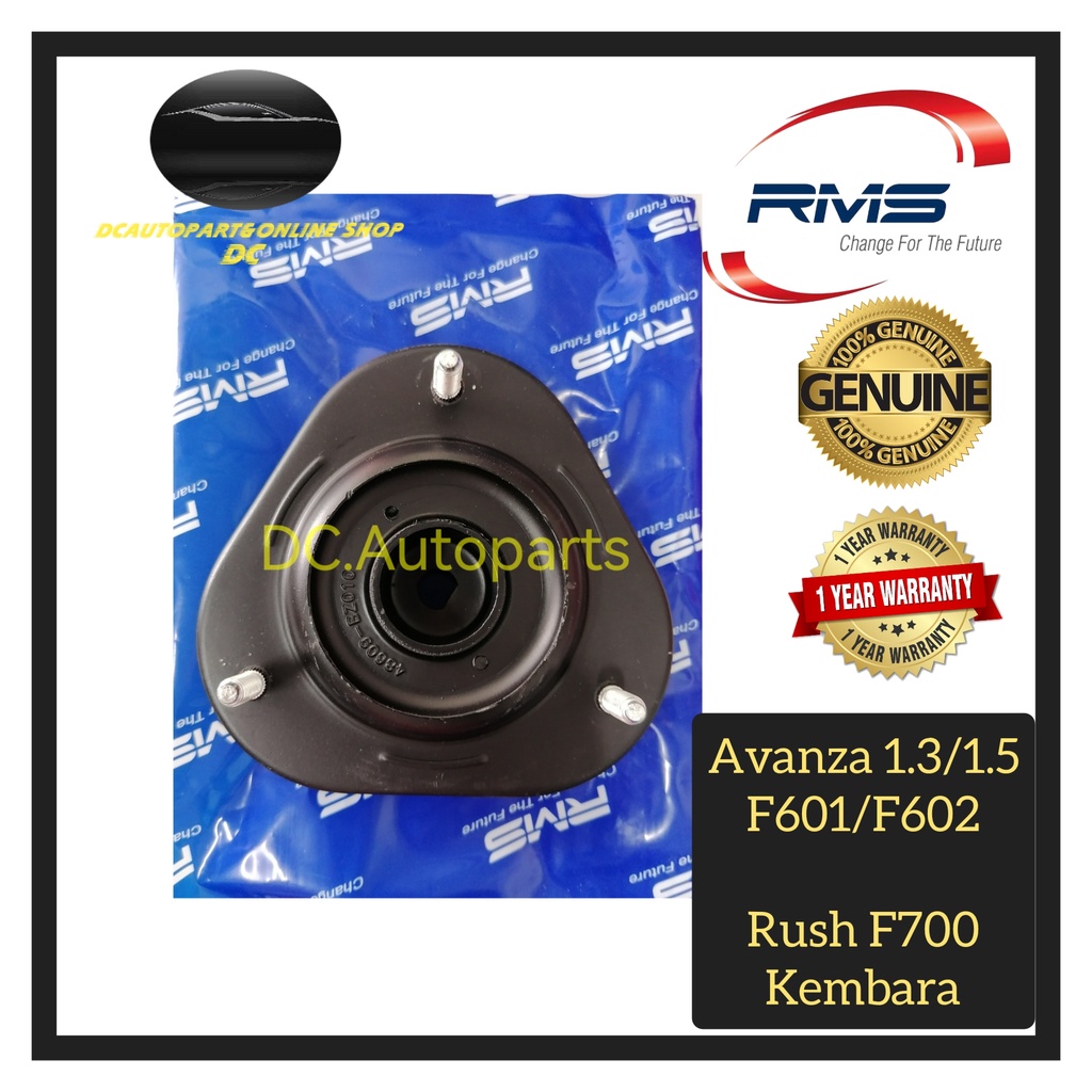 RMS ABSORBER MOUNTING TOYOTA AVANZA 1.3 1.5 F601 F602 RUSH F700 KEMBARA ...