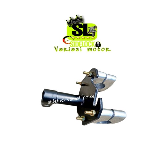 Honda & YAMAHA MATIC UNIVERSAL Handlebar Mount RACING Handlebar Adapter ...