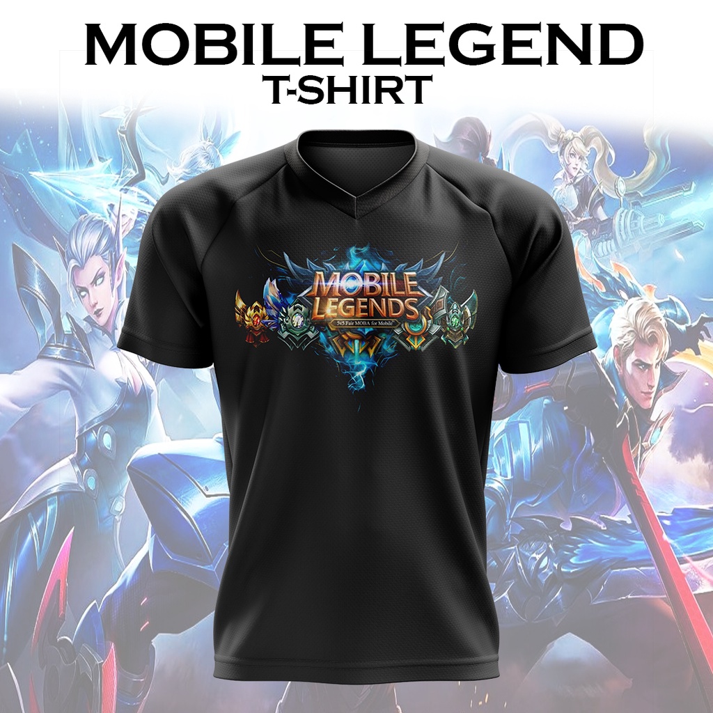Mobile Legends Second Editon T-Shirt Men Women GAME GAMER DOTA ...