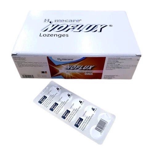 HOMECARE NOFLUX LOZENGES 10'S / STRIP (EXP:05/2026) [ENZYME-BASED ANTI ...