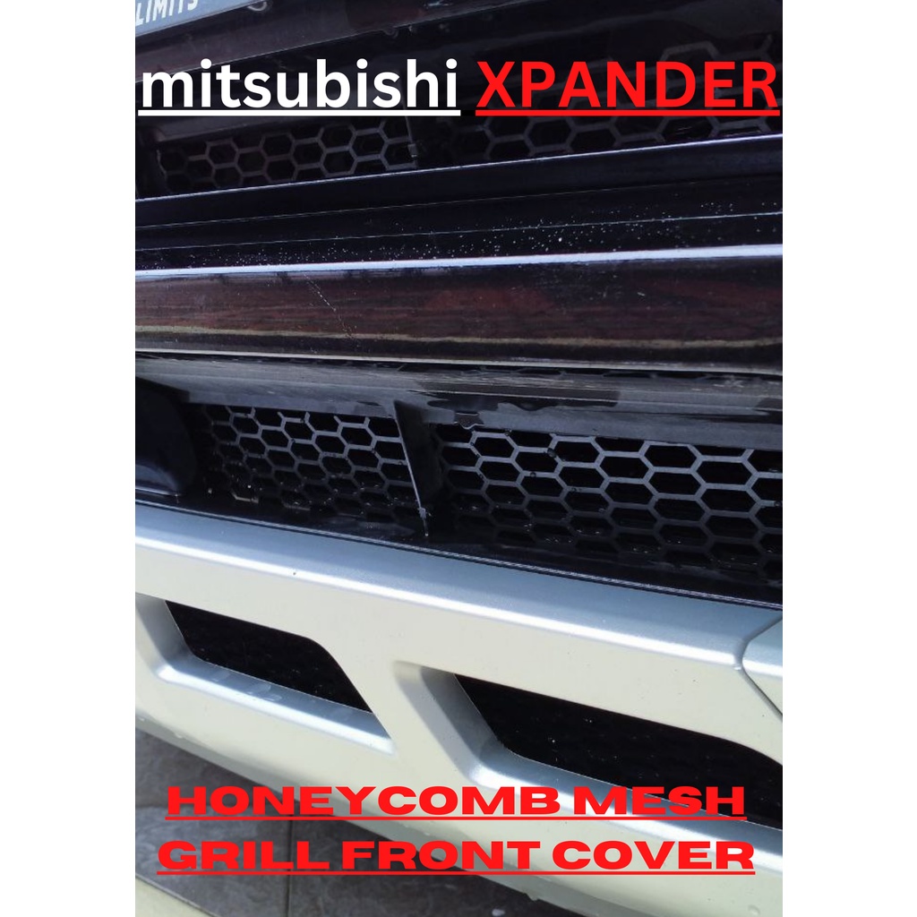 (CHEAPEST, NEW DESIGN) Mitsubishi Xpander Custom Honeycomb MESH GRILL ...